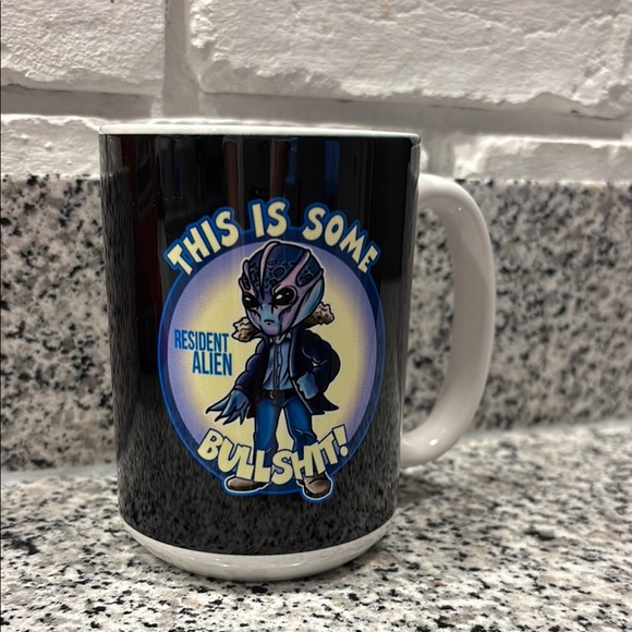 Kitchen | Resident Alien This Is Some Bs Black 14oz Mug New | Poshmark